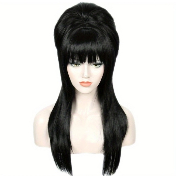 Accessories | Nwt Beehive Elvira Inspired Wig | Poshmark
